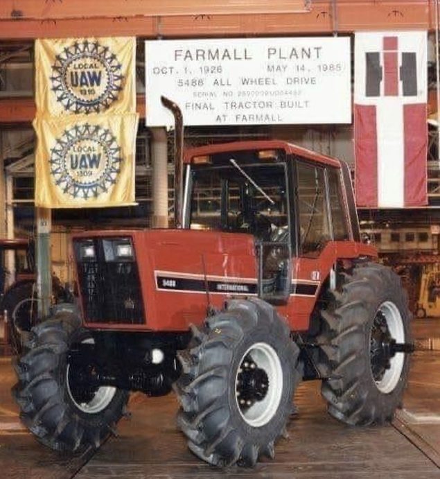International Harvester's Farmall Plant Marks 38th Anniversary of Final ...