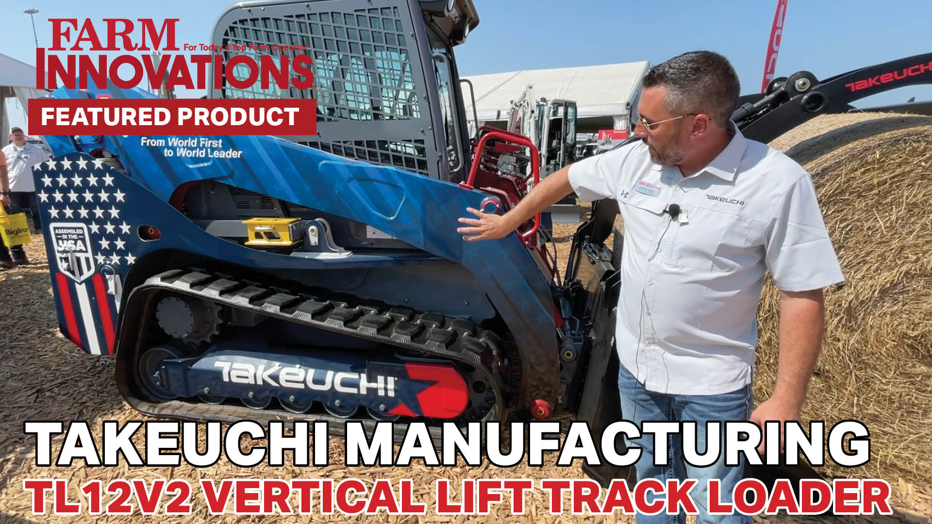 [Video] Introducing the TL12V2 Vertical Lift Track Loader from Takeuchi ...