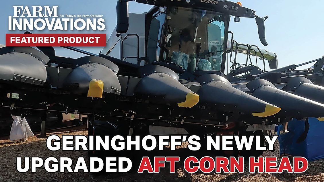 [Video] Geringhoff's Newly Upgraded AFT Corn Head