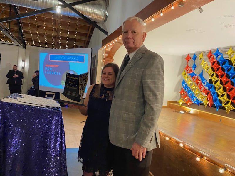 Landoll Presented with Legacy Award & Business of the Year