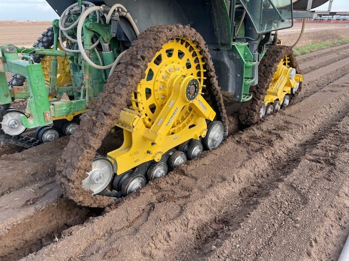 Mattracks Narrow Tracks for Row Crop Farming