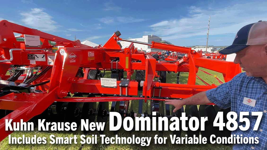 [Video] Kuhn Krause New Dominator 4857 Includes Smart Soil Technology ...