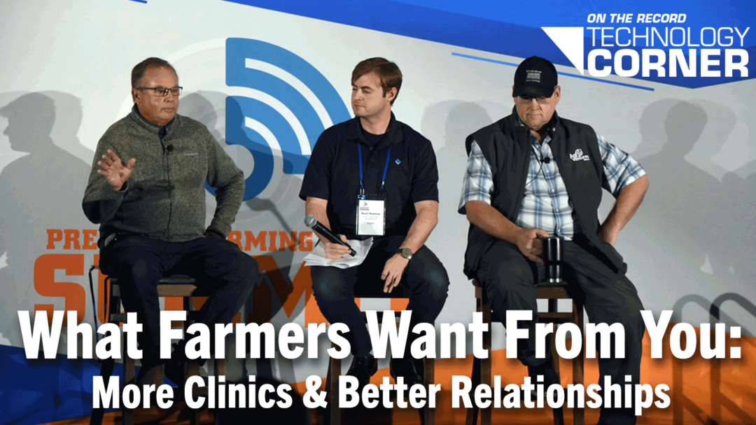 What Farmers Want From You: More Clinics & Better Relationships