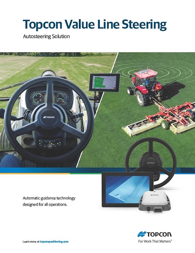 Topcon Agriculture Value Line Steering