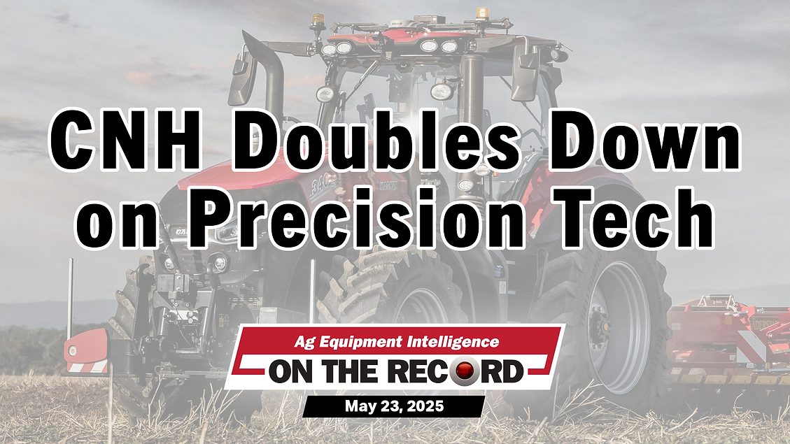 CNH Doubles Down on Precision Tech