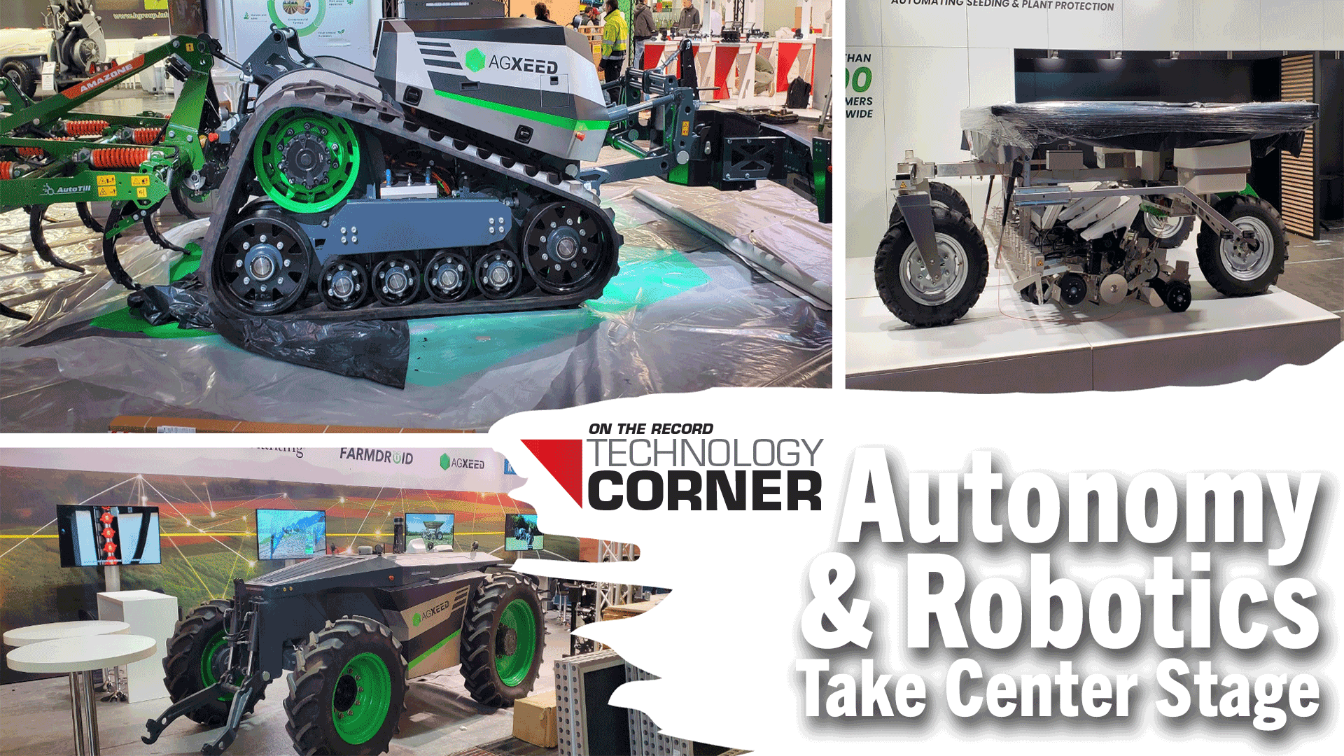 Autonomy & Robotics Take Center Stage