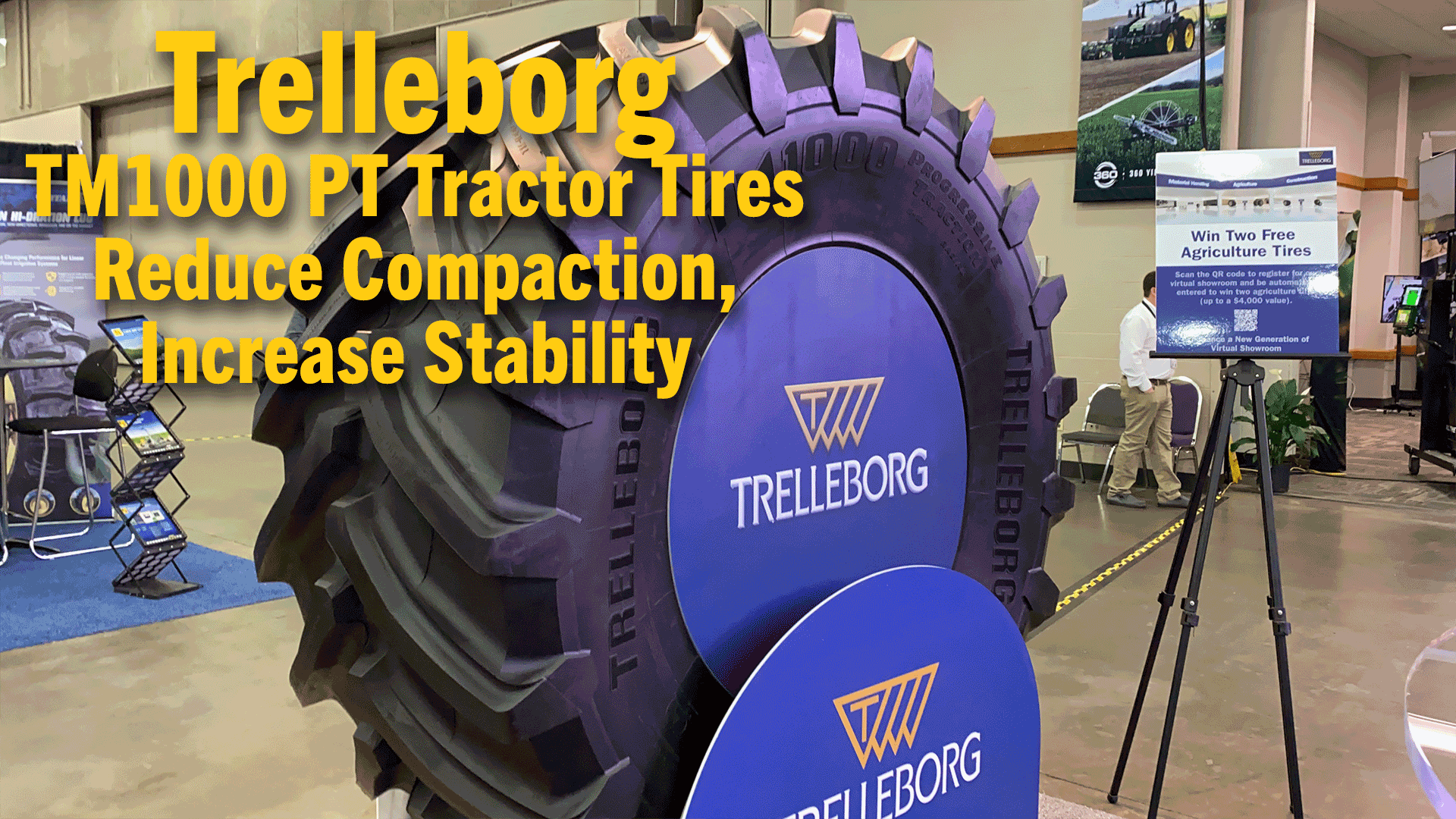 [Video] Trelleborg TM1000 PT Tractor Tires Reduce Compaction, Increase ...