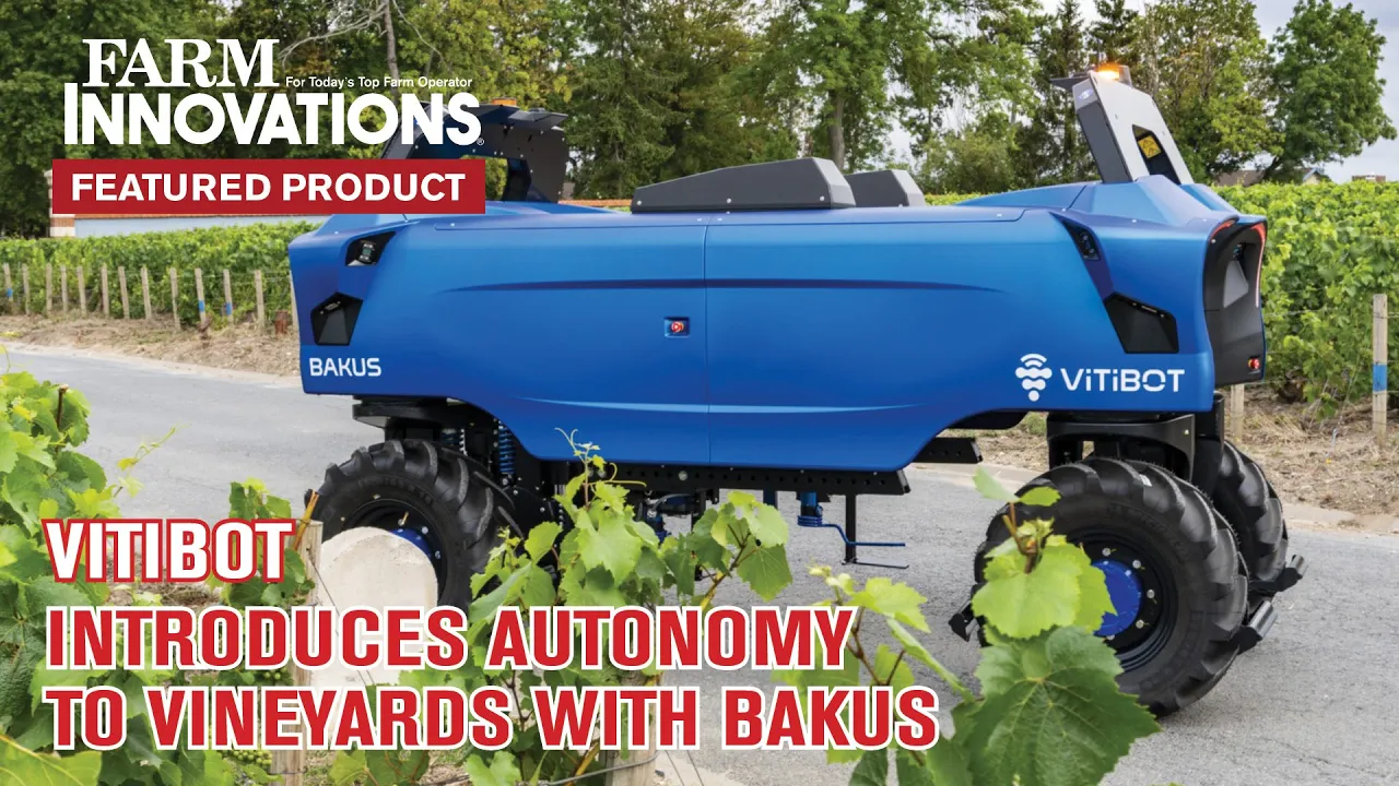 [Video] VitiBot Introduces Autonomy to Vineyards with Bakus