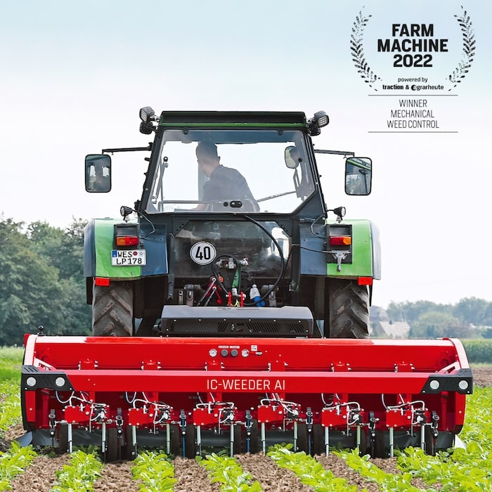 Steketee IC-Weeder AI named Mechanical Weed Control FARM MACHINE 2022