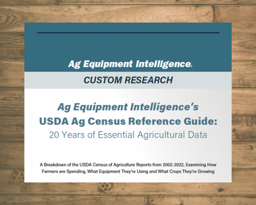 Ag Equipment Intelligence’s USDA Ag Census Reference Guide: 20 Years of ...