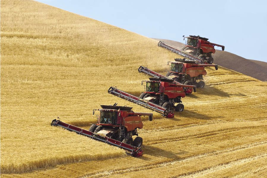 Leveling Systems Increase Harvest Productivity on Sidehills