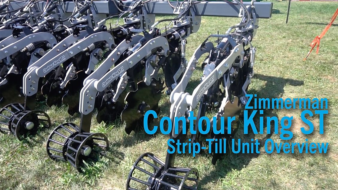 [Video] Zimmerman Contour King ST Strip-Till Unit Overview