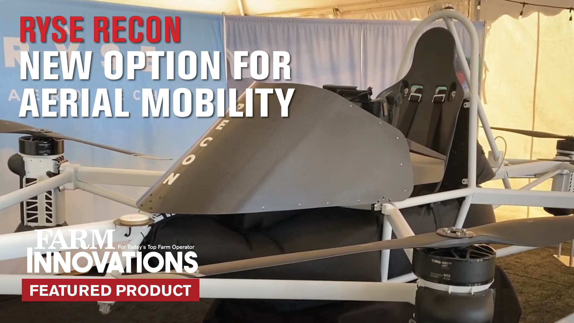 [Video] RYSE RECON Offers New Option for Aerial Mobility