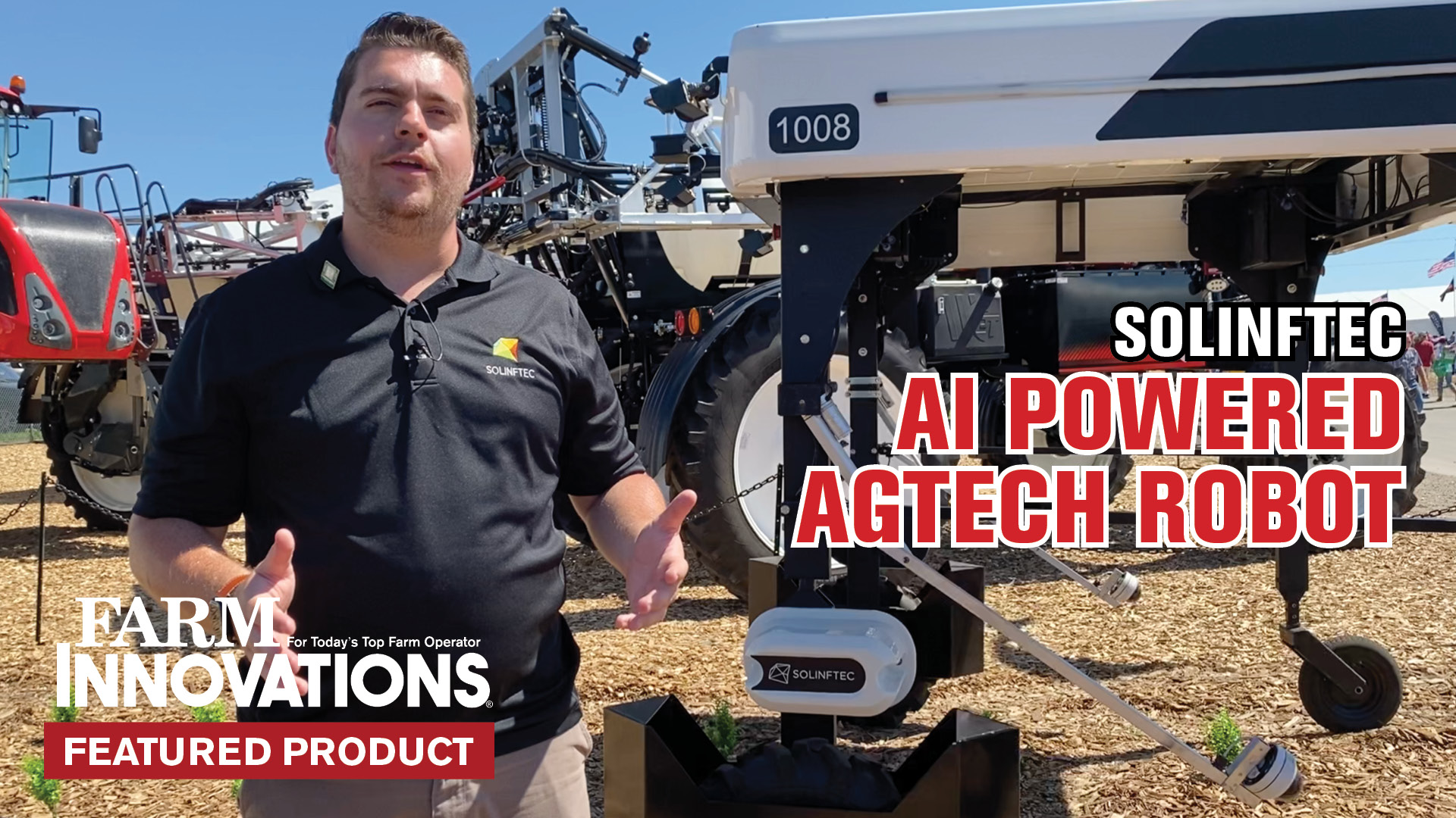 [Video] Solinftec's Solar-Powered Robots Use AI to Scout Crops, Spot-Spray Weeds