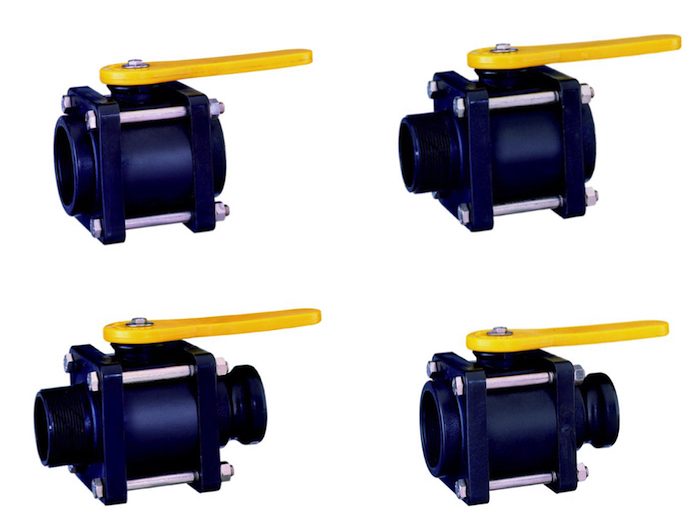 Bee Valve Inc. 2 inch Compact Poly Ball Valve | Farm Equipment
