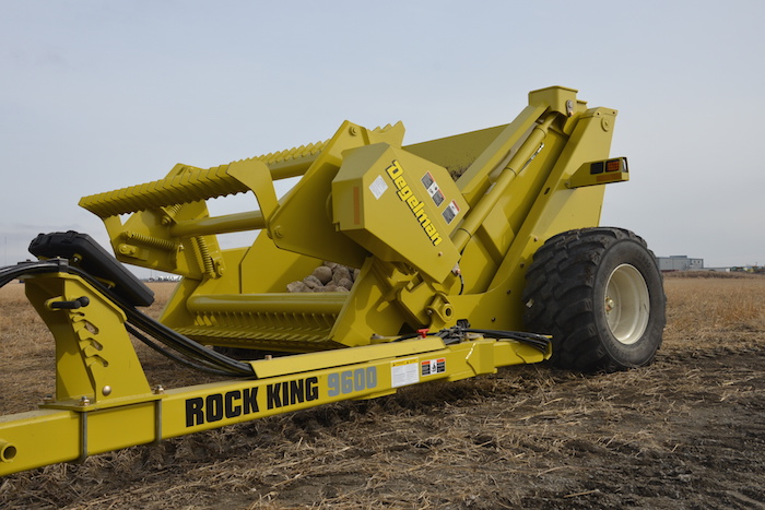 Degelman Industries Ltd. Rock King Rock Picker | Farm Equipment Publication