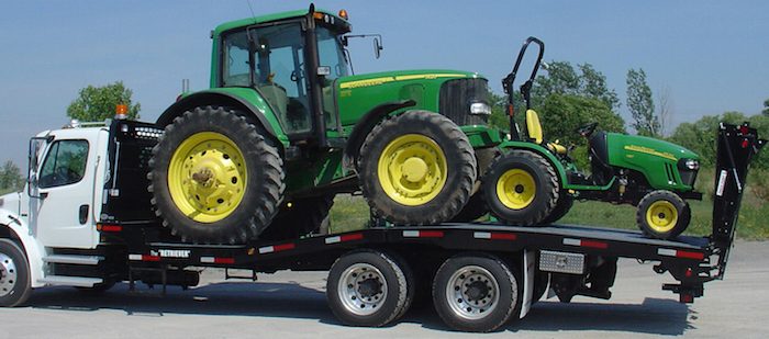 Versatran Inc. Retriever Transport Truck