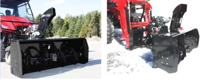 Bercomac Universal UTV Sweeper and Snowblower Publication