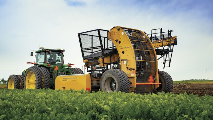 Alloway HV- 8R22 Sugarbeet Harvester