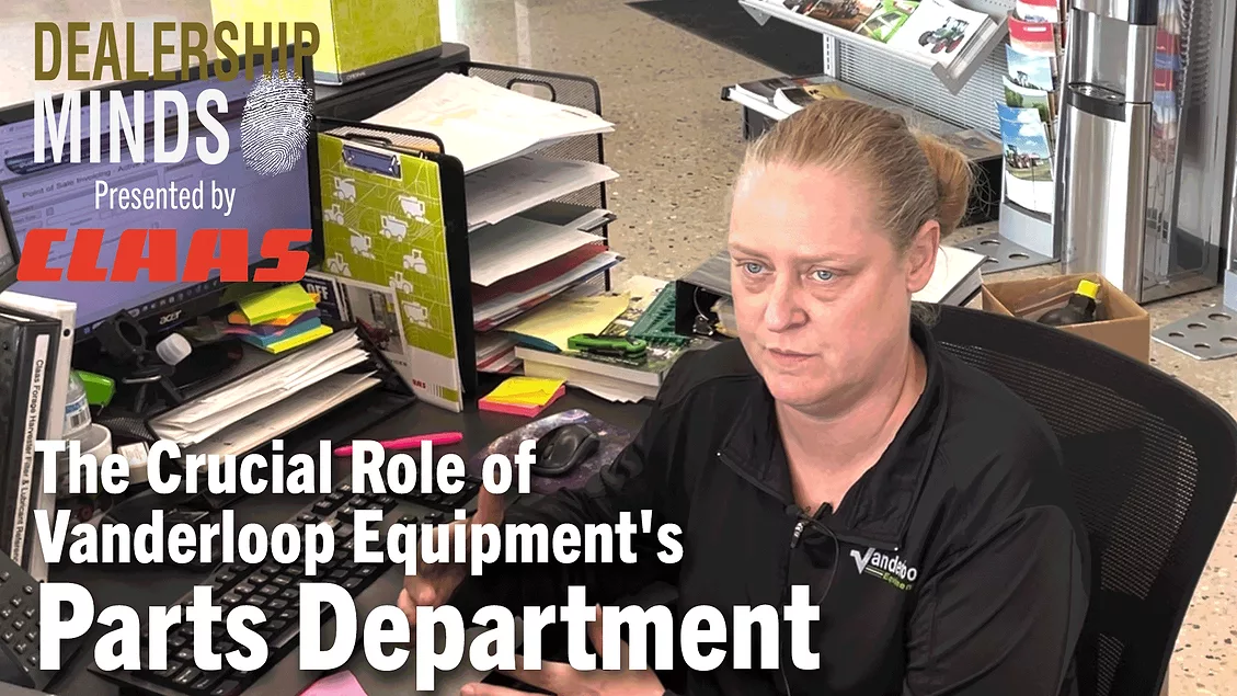 The Crucial Role of Vanderloop Equipment's Parts Department