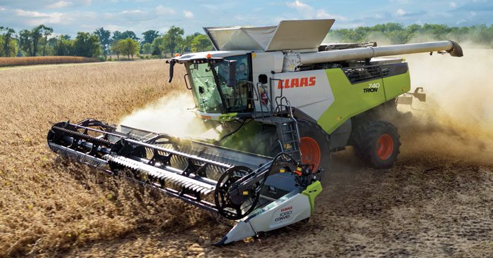 Claas TRION 740 Combine