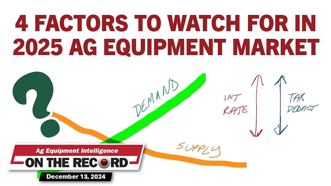 4 Factors to Watch for in 2025 Ag Equipment Market