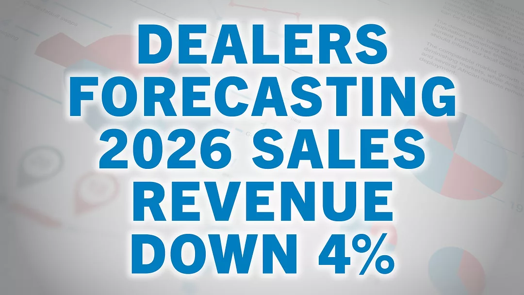 Dealers Forecasting 2026 Sales Revenue Down 4%